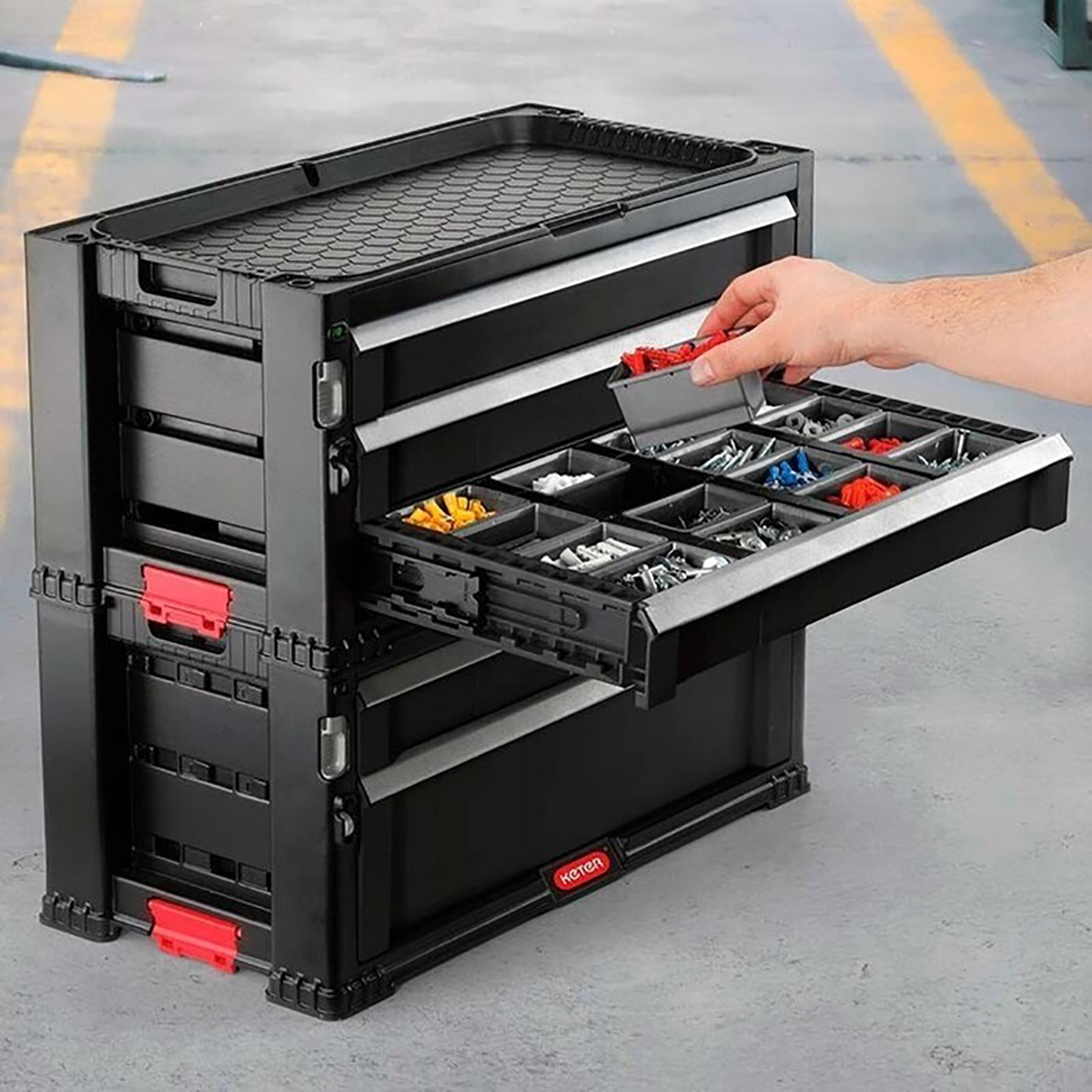 Keter tool chest system store