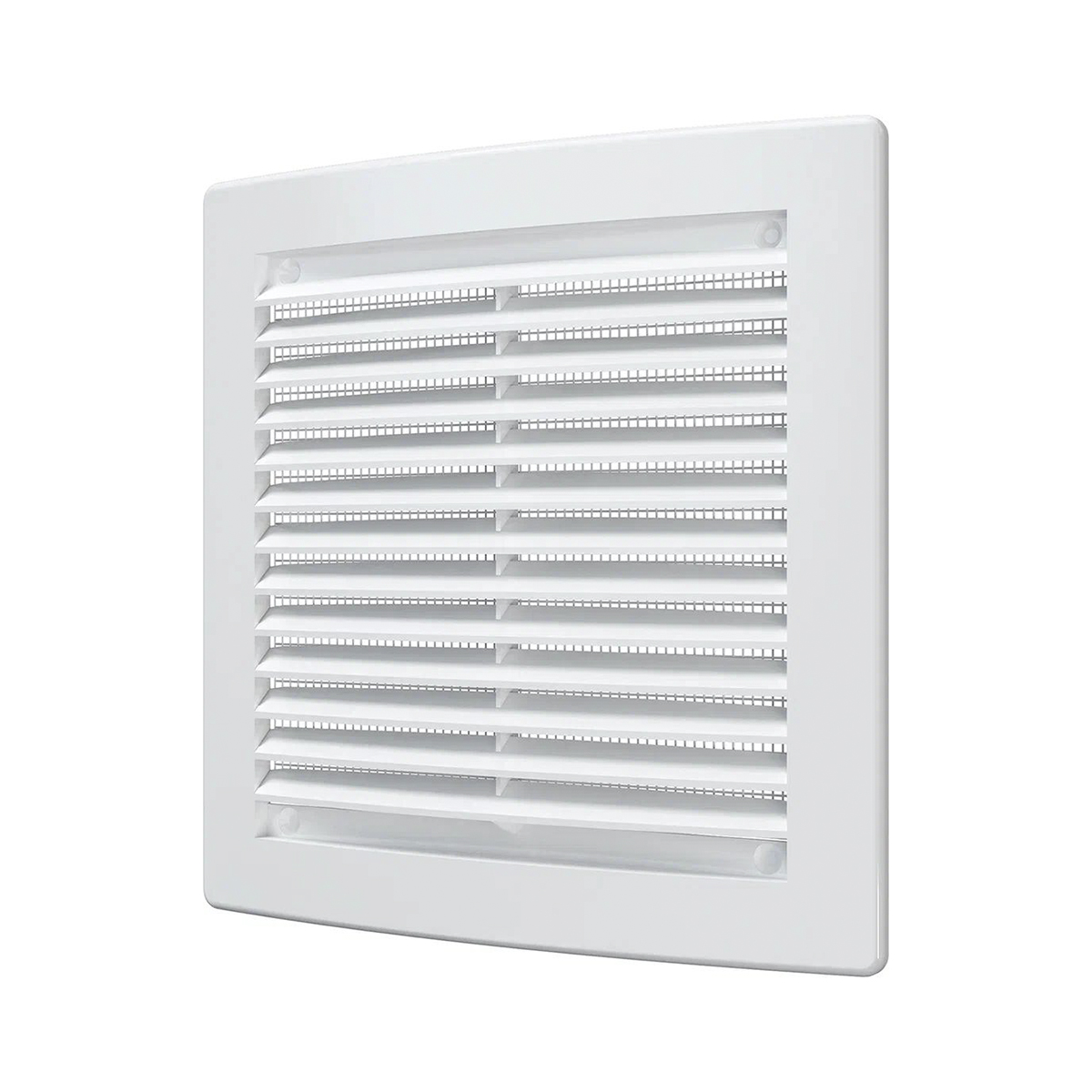 Решетка вентиляционная Era 1515РЦ, пластиковая, с сеткой, 150 x 150 мм ...