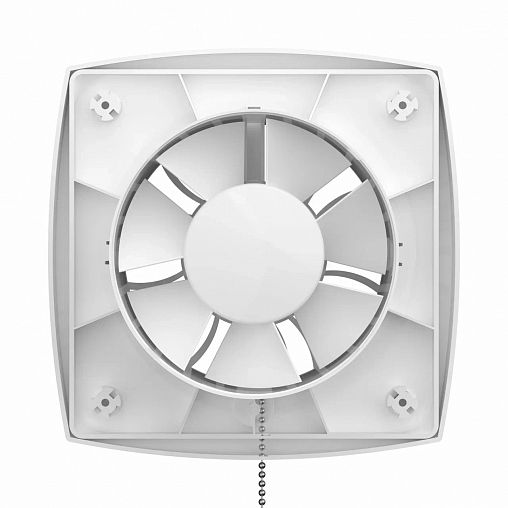 Вентилятор осевой вытяжной Era WIND 120-02, с тяговым выключателем, D ...