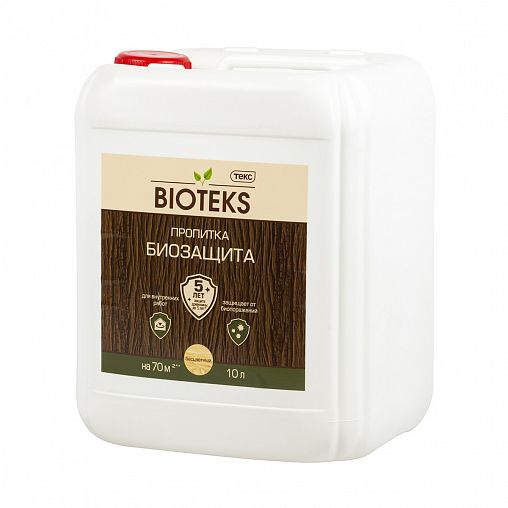 Пропитка для дерева Bioteks Биозащита, 10 л цена - купить в интернет ...