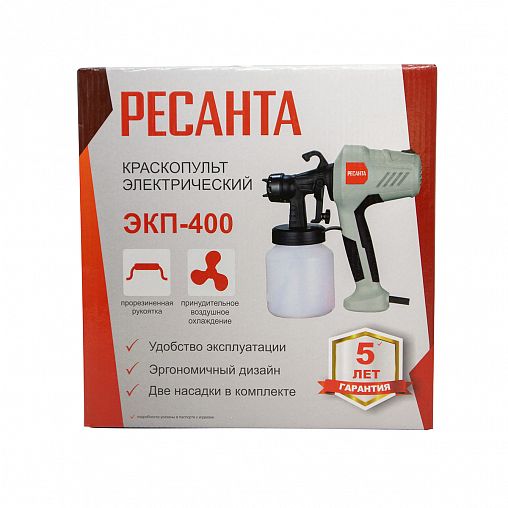 Краскопульт электрический Ресанта ЭКП-400, 400 Вт цена - купить в ...